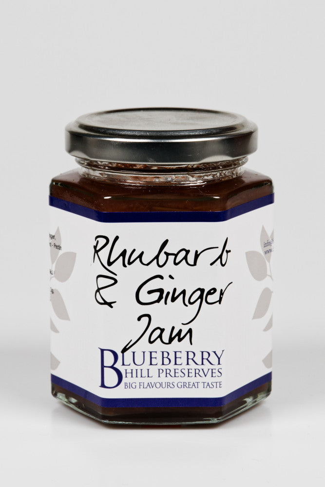Rhubarb & Ginger Jam – Blueberry Hill Preserves